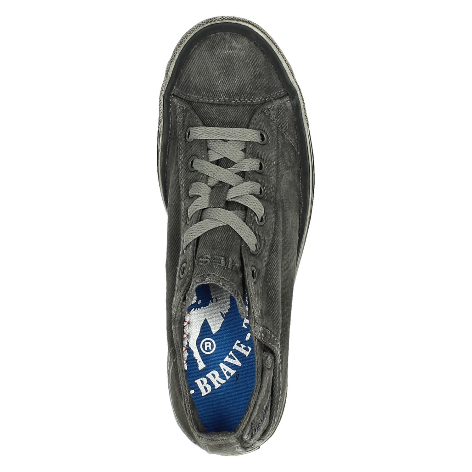 Diesel Exposure low - Lage sneakers voor heren - Grijs - Shoemixx.nl