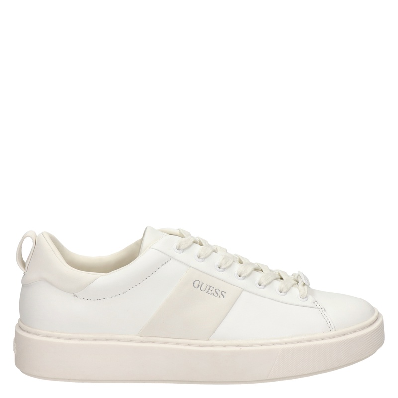 Guess Vice - Lage sneakers voor heren - Wit - Nelson.nl