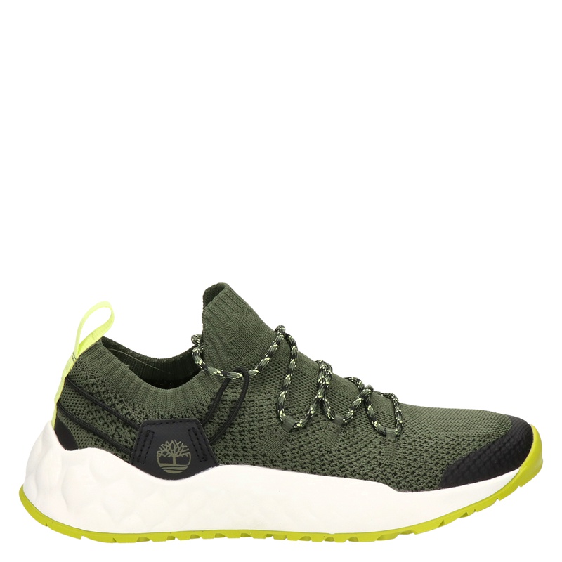 Timberland - Lage sneakers voor heren - Groen - Nelson.nl