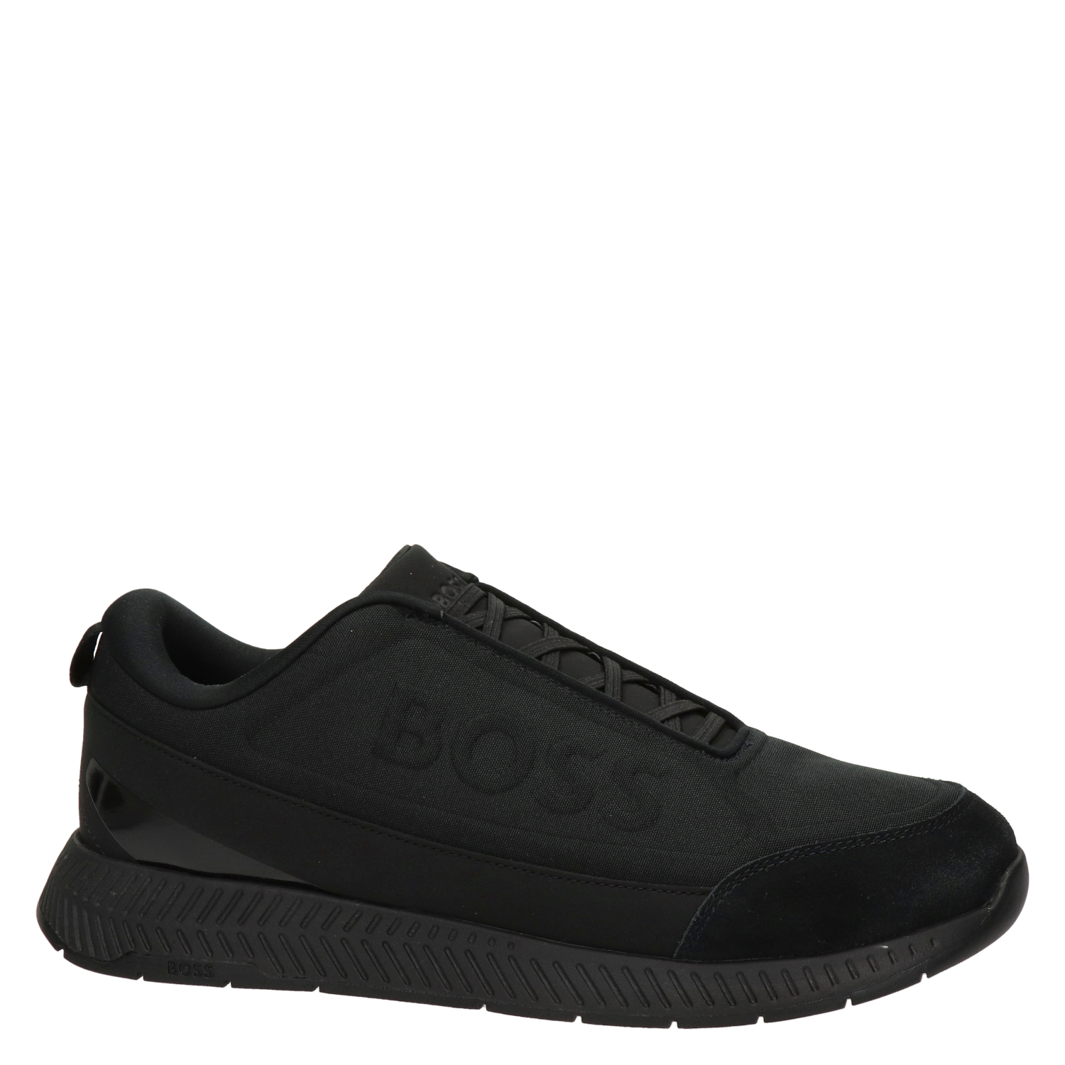 BOSS Titanium Runn - Lage sneakers voor heren - Zwart - Nelson.nl