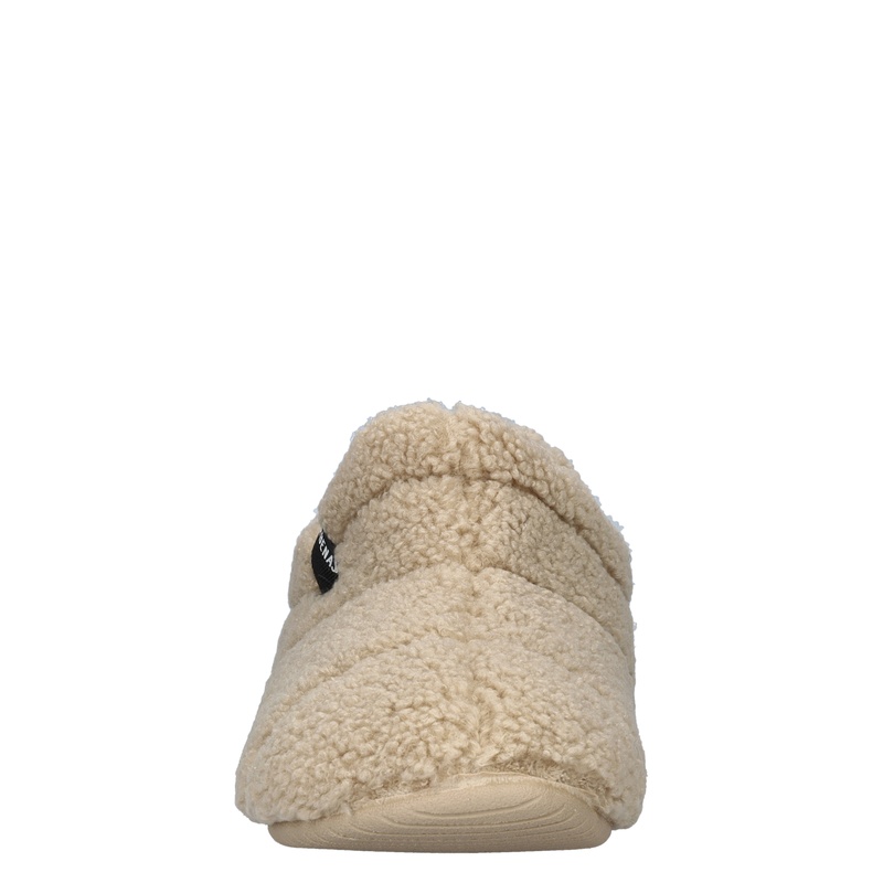 Verbenas Yeti Nairobi - Pantoffels voor dames - Beige - Nelson.nl