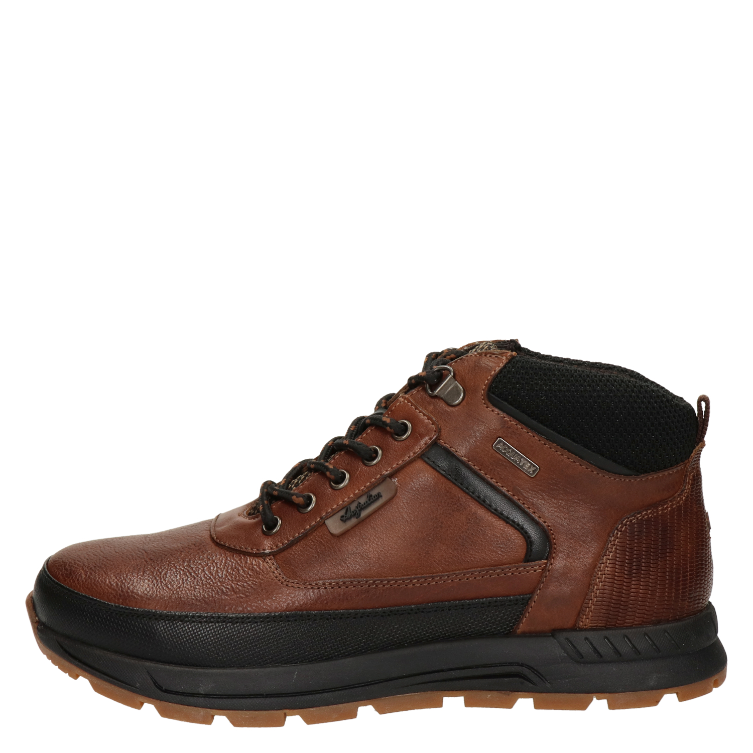 Australian Walker - Hoge sneakers voor heren - Cognac - Nelson.nl
