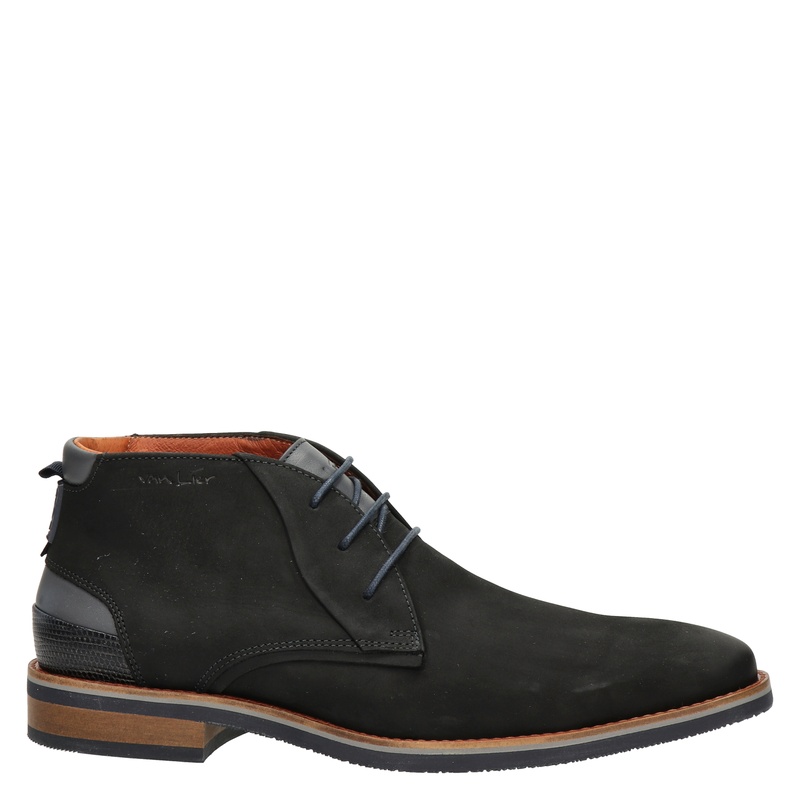 Van Lier Amalfi - Hoge nette schoenen voor heren - Zwart - Nelson.nl