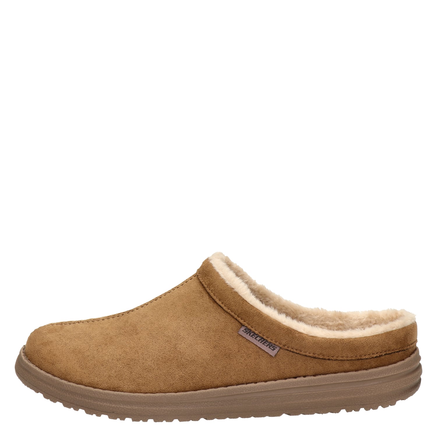 Skechers Melson - Pantoffels voor heren - Cognac - Shoemixx.nl