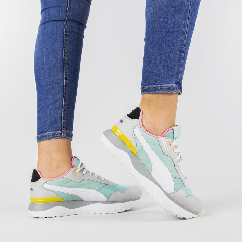 Puma R79 Voyage - Lage sneakers voor dames - Grijs - Nelson.nl