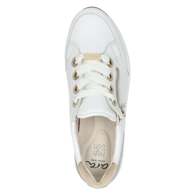 Ara Osaka High Soft - Lage sneakers voor dames - Wit - Nelson.nl