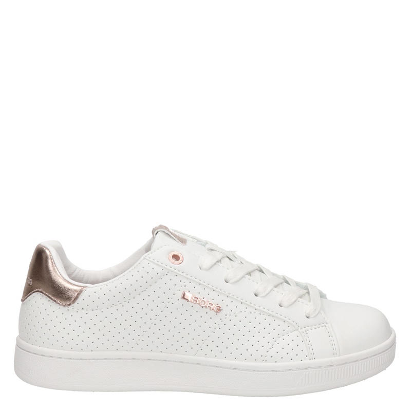 Bjorn Borg - Lage sneakers voor dames - Wit - Nelson.nl