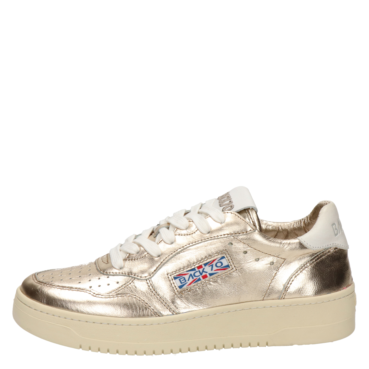 Back 70 Slam 2C - Lage sneakers voor dames - Goud - Nelson.nl