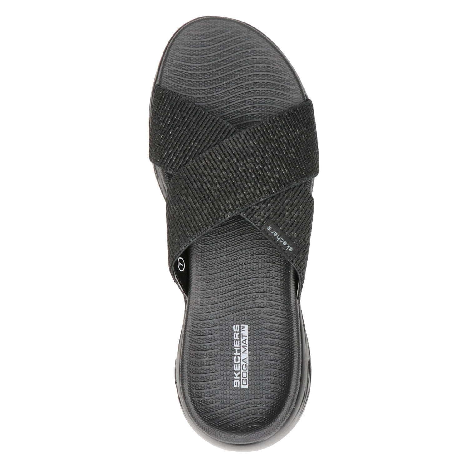 Skechers Go Walk - Slippers voor dames - Zwart - Shoemixx.nl