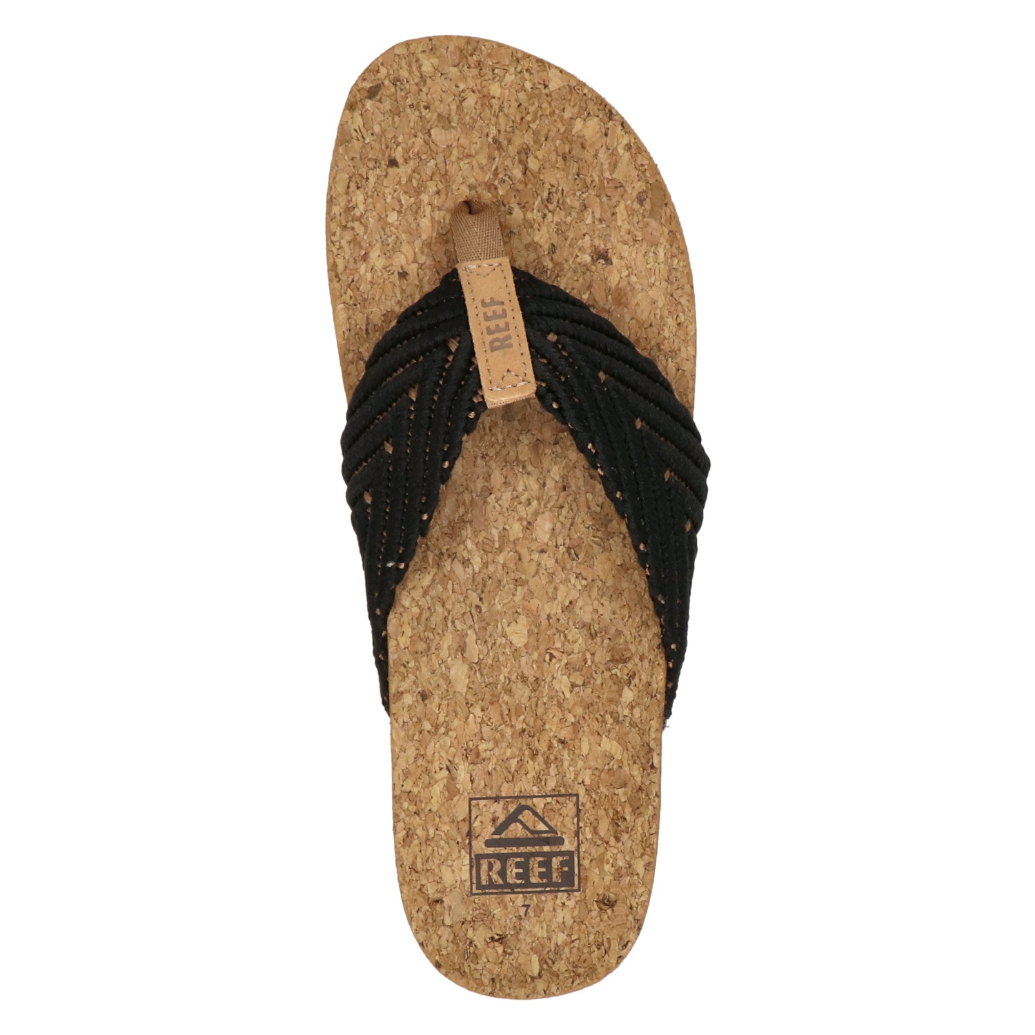 Reef Cushion Strand - Slippers voor dames - Zwart - Shoemixx.nl