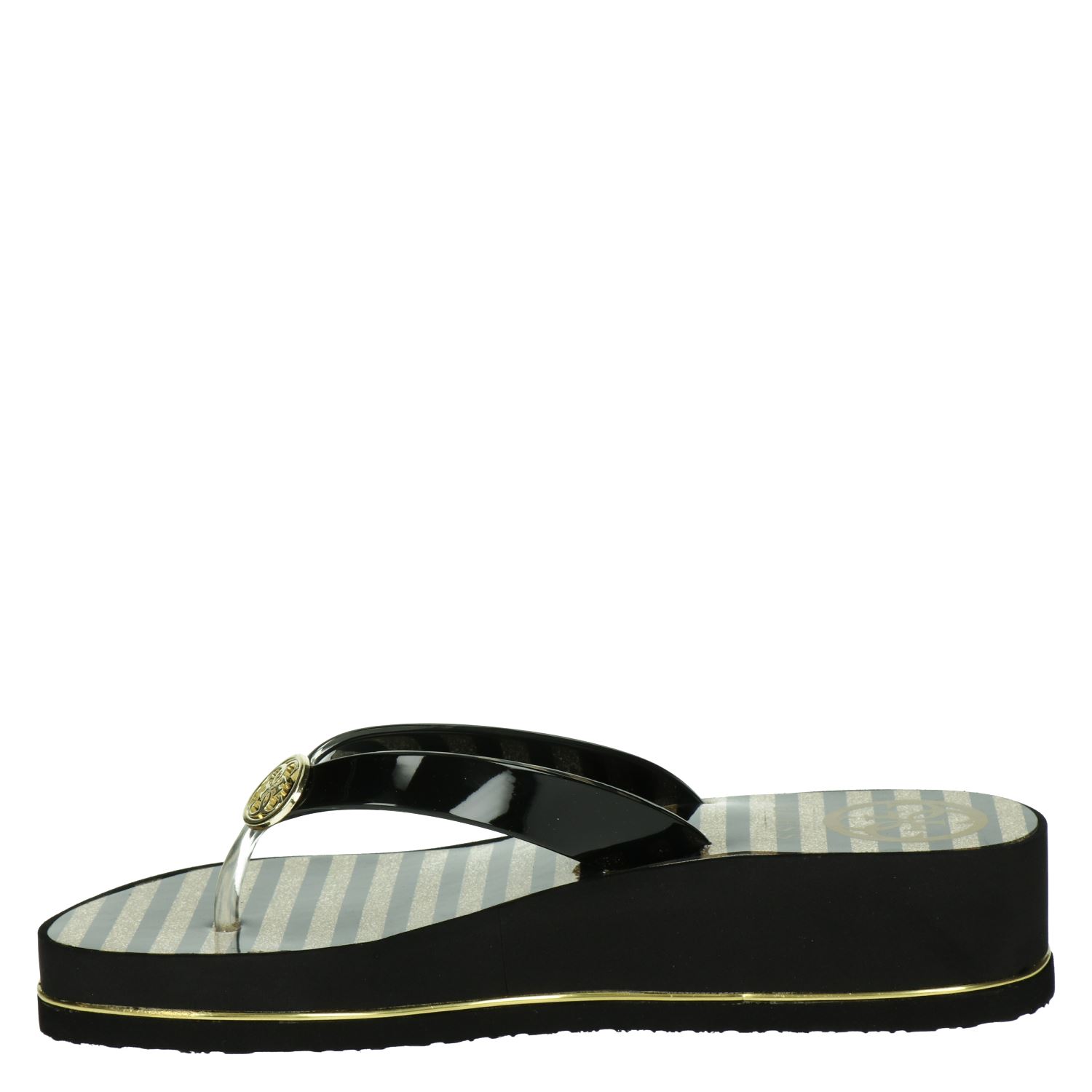 Guess dames slippers zwart