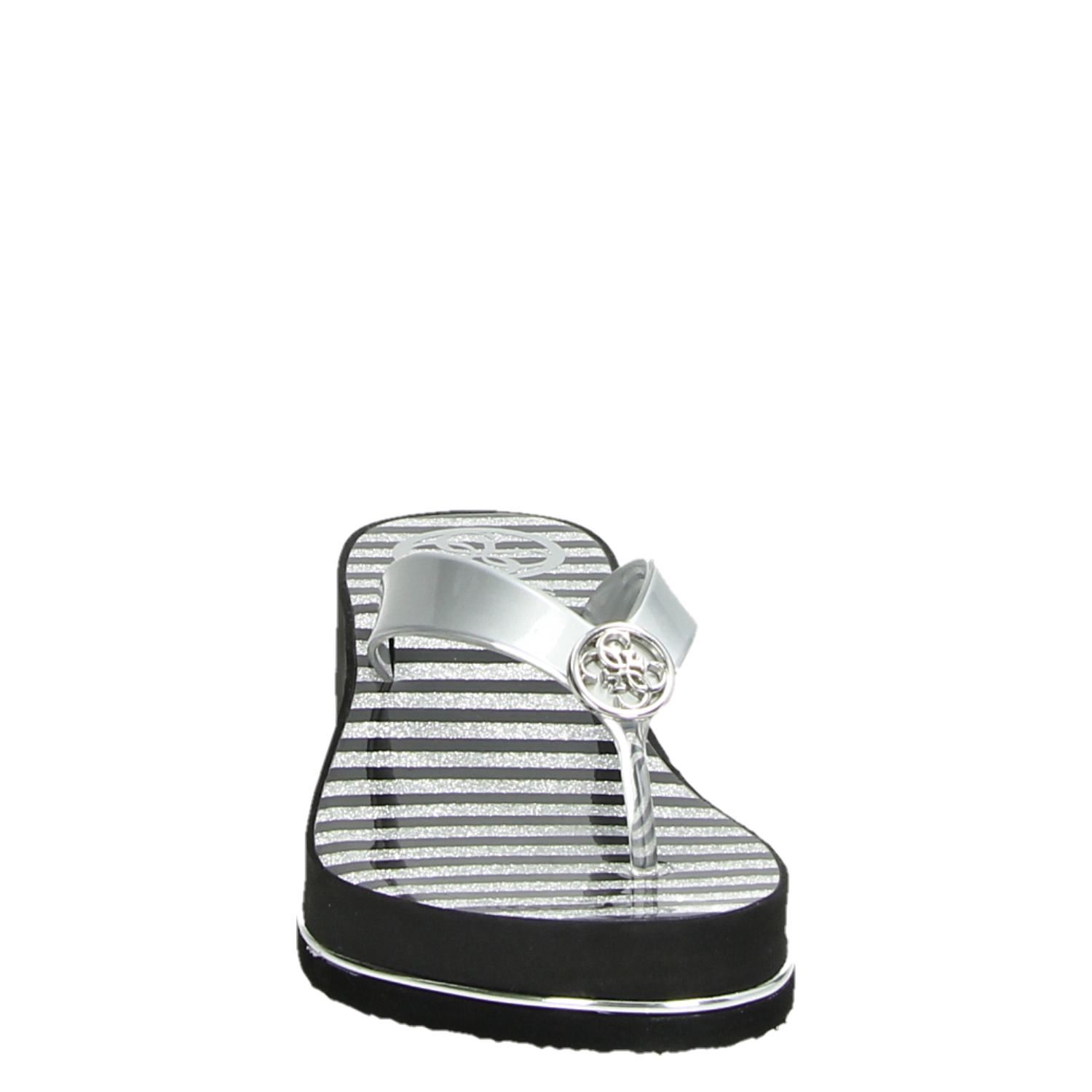 Guess - Slippers voor dames - Zilver - Shoemixx.nl