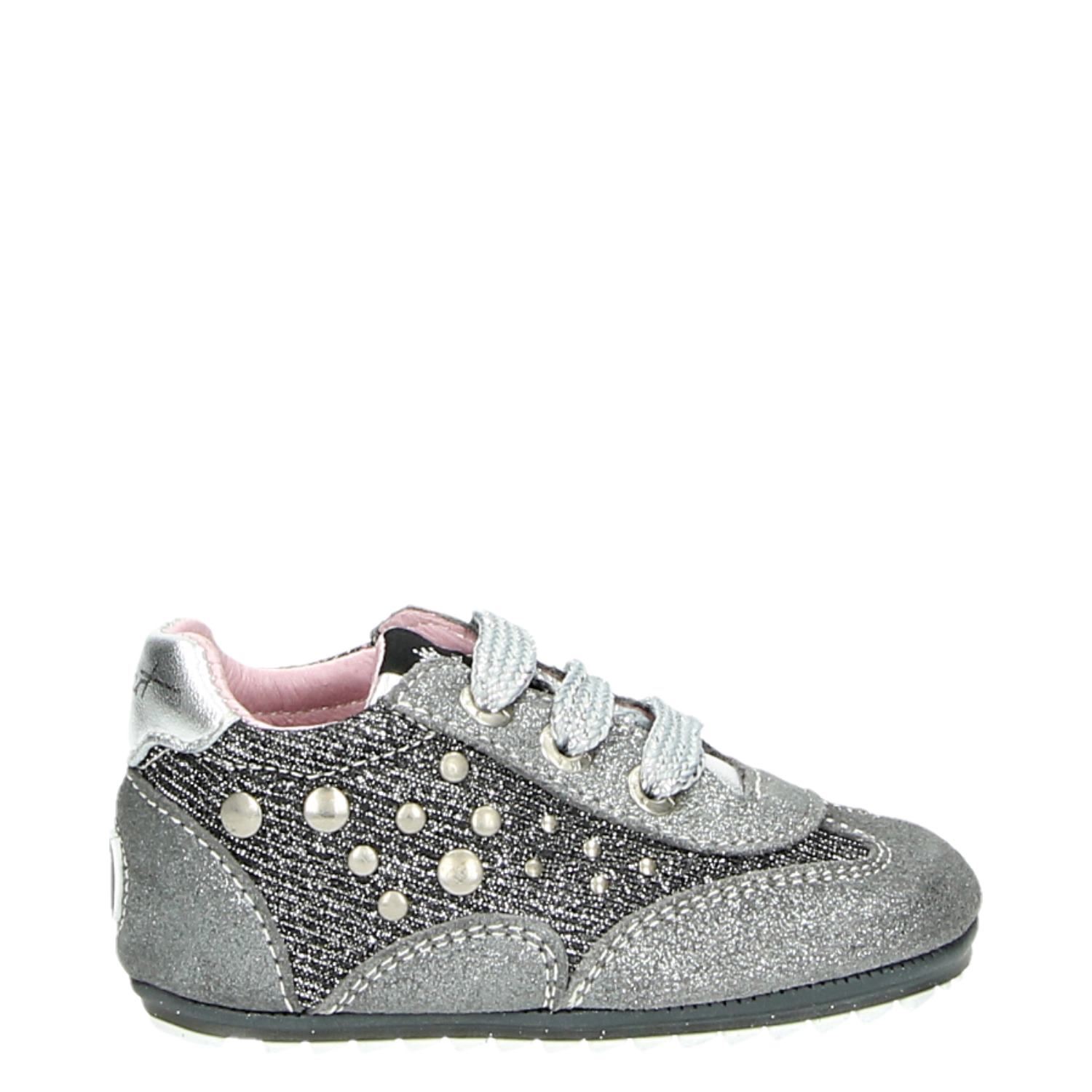 Shoesme Baby Proof Smart Meisjes Babyschoenen Zilver