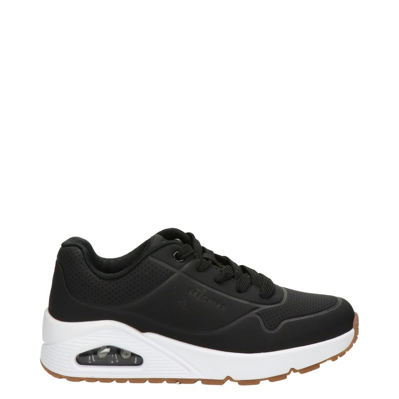 Skechers Street Uno - Lage sneakers - Zwart - Shoemixx.nl