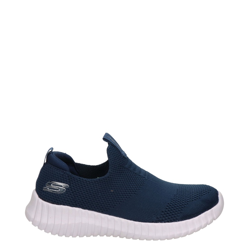 Skechers Elite Flex - Instapschoenen - Blauw - Nelson.nl