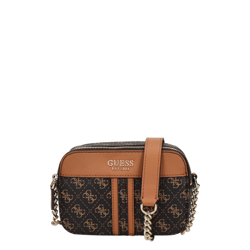 Guess Noelle - Schoudertas voor dames - Bruin - Nelson.nl
